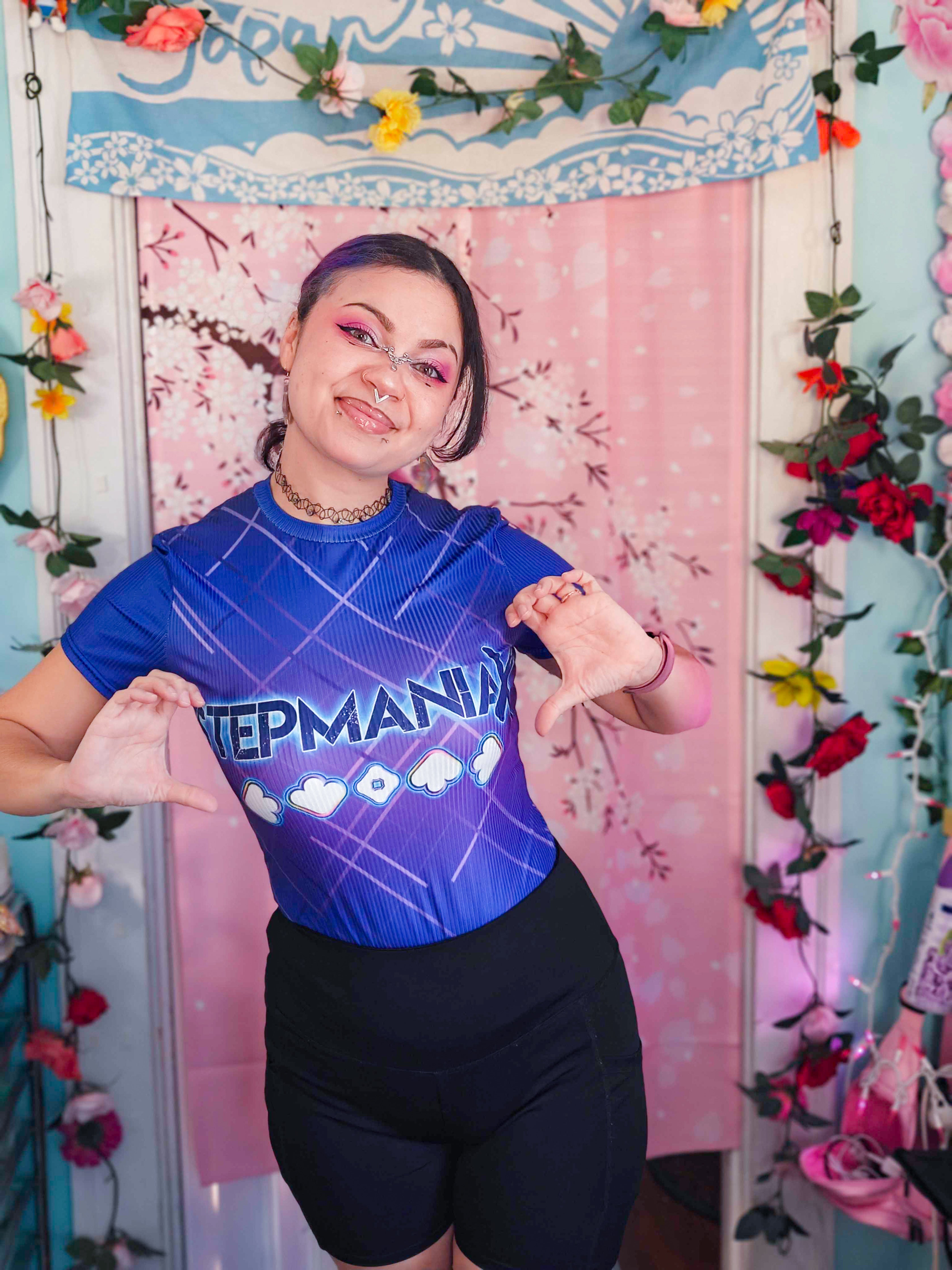 StepmaniaX Slim-fit Tee Top – Maiden And The Machine